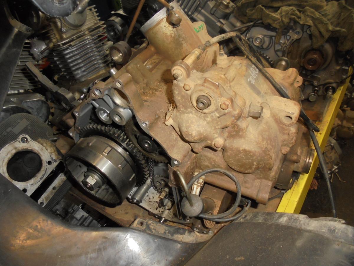 bas moteur YAMAHA 700 GRIZZLY